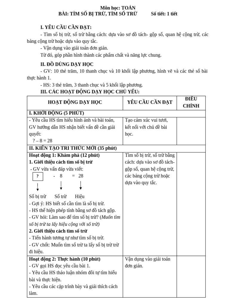 T - CTST - Lop 3 - Tim So Bi Tru, Tim So Tru | PDF