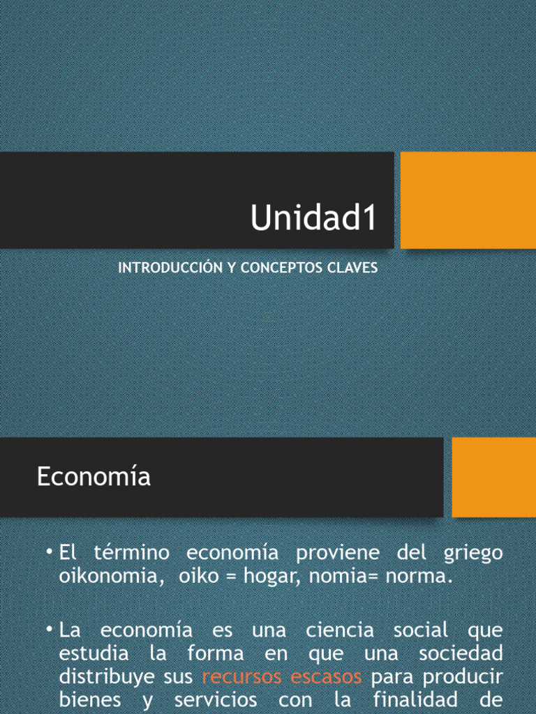 Introducción A Conceptos Económicos Pdf Mercado Economía 2135