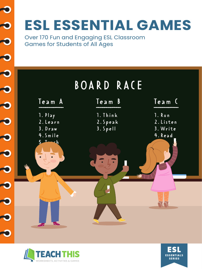 Esl Essential Games Sample | PDF | Question | Vocabulary