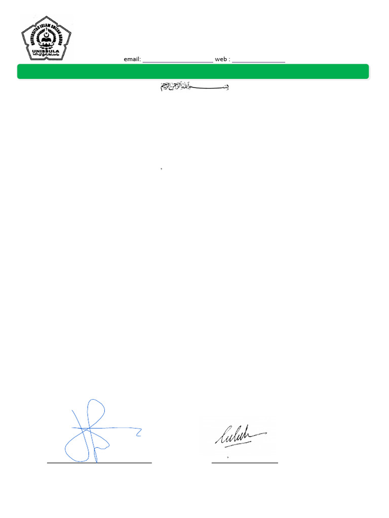 Formulir Pendaftaran Sempro Lulu' Isma Rojannah | PDF