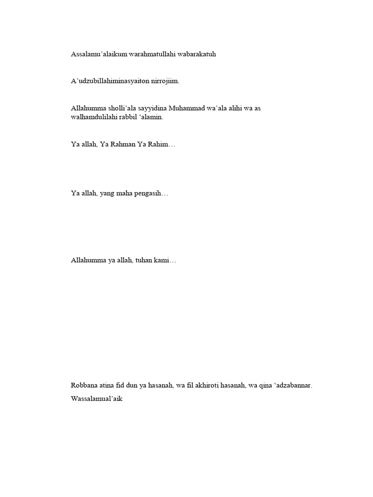 DOA P5 Kebhinnekaan | PDF