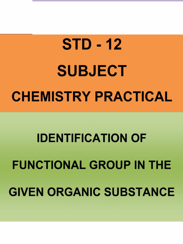 Organic Schem | PDF