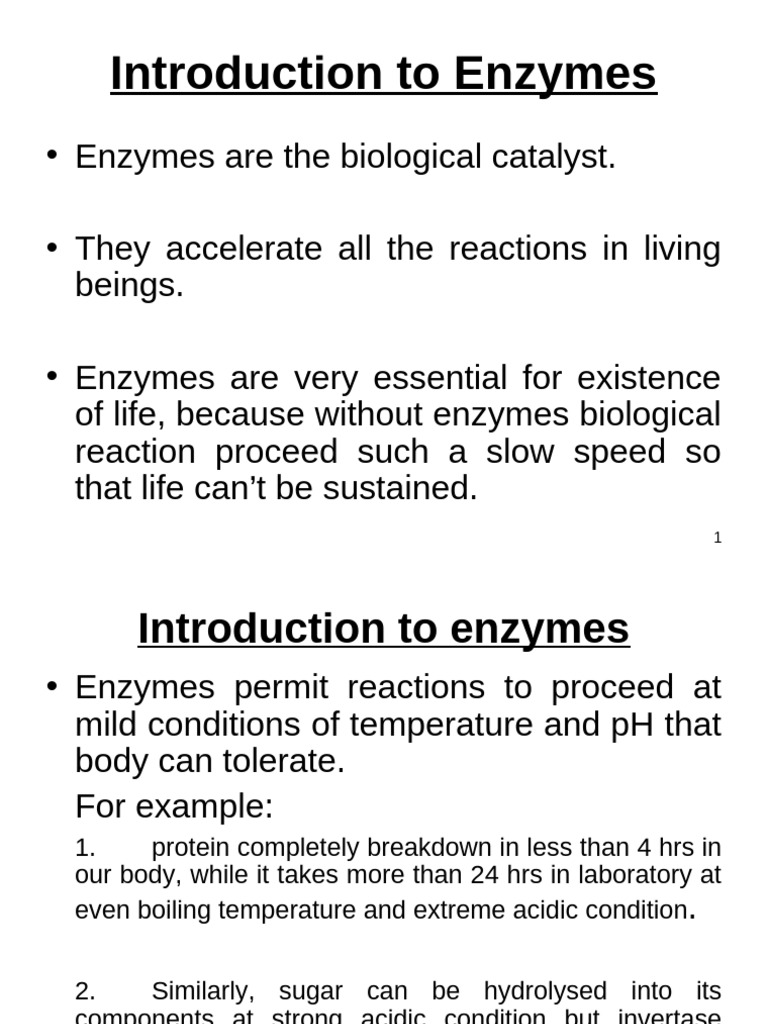 Understanding Enzymes and Their Functions | PDF | Enzyme | Cofactor ...