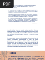 Estructura y Elementos del Mito | PDF | Educación en artes liberales