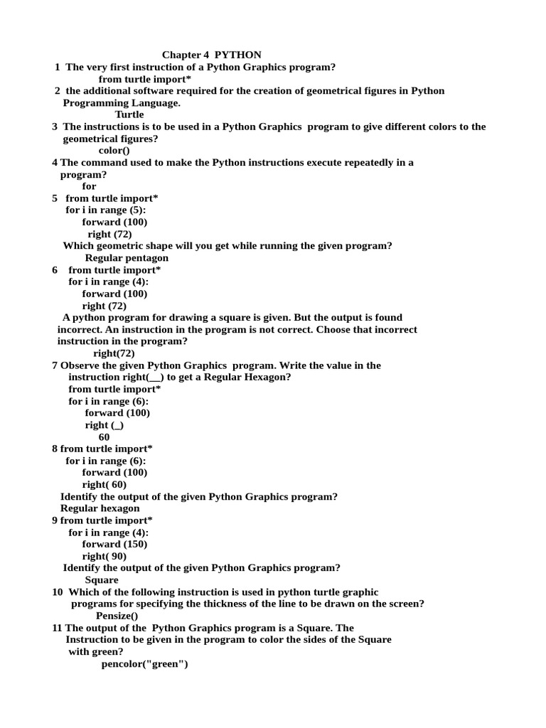 Unit 4 IT EM | PDF | Control Flow | Python (Programming Language)