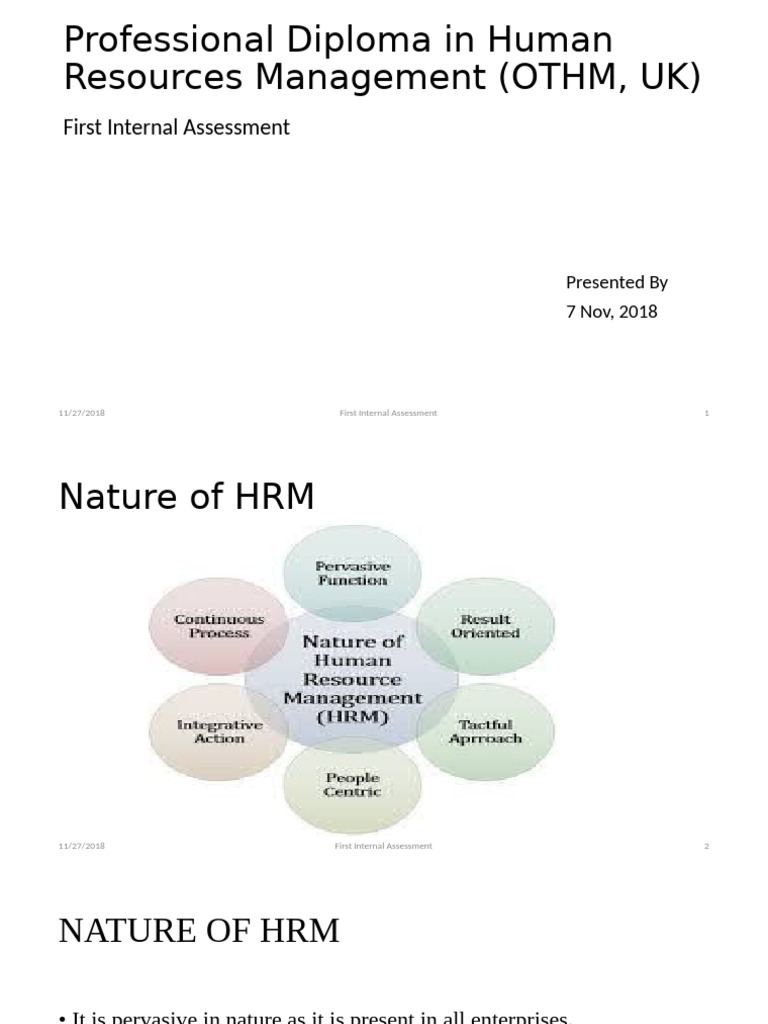 Presenatation _HRM2 ppt | PDF | Human Resource Management | Human Resources