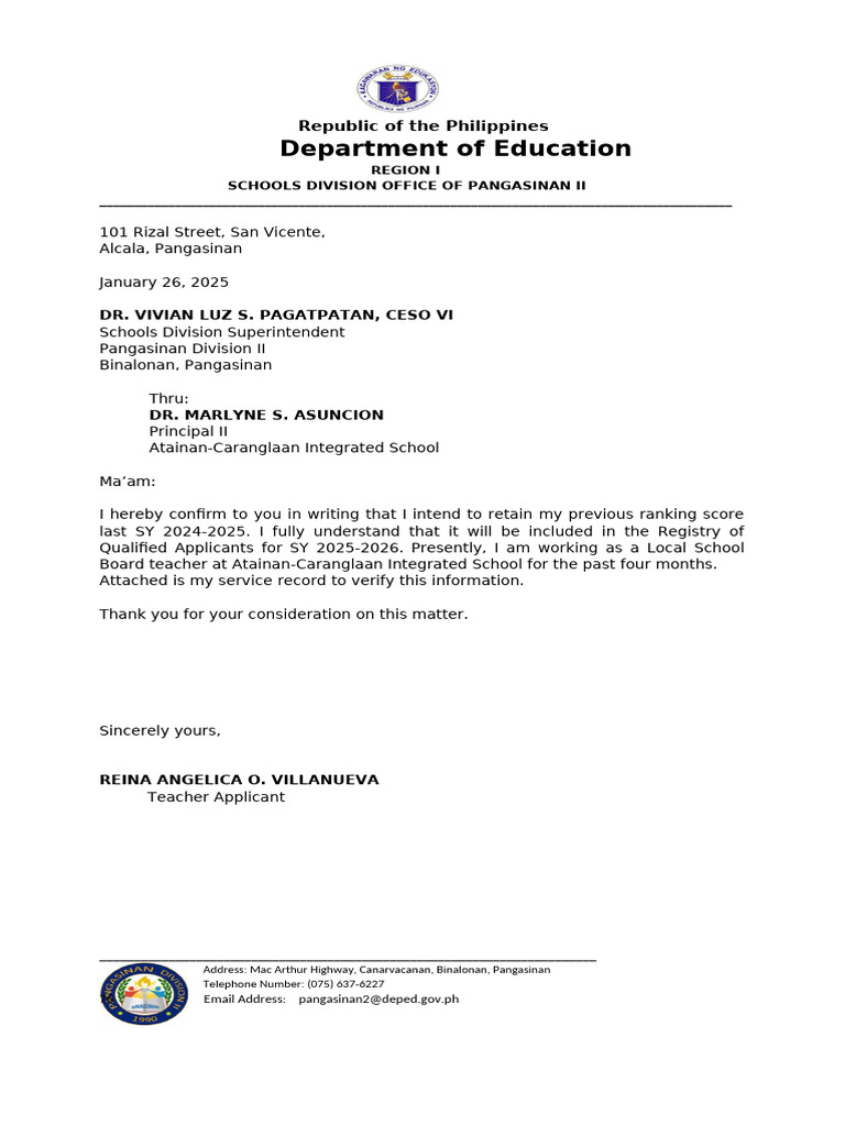 DMOS SDO P2 LETTERHEAD Header and Footer | PDF