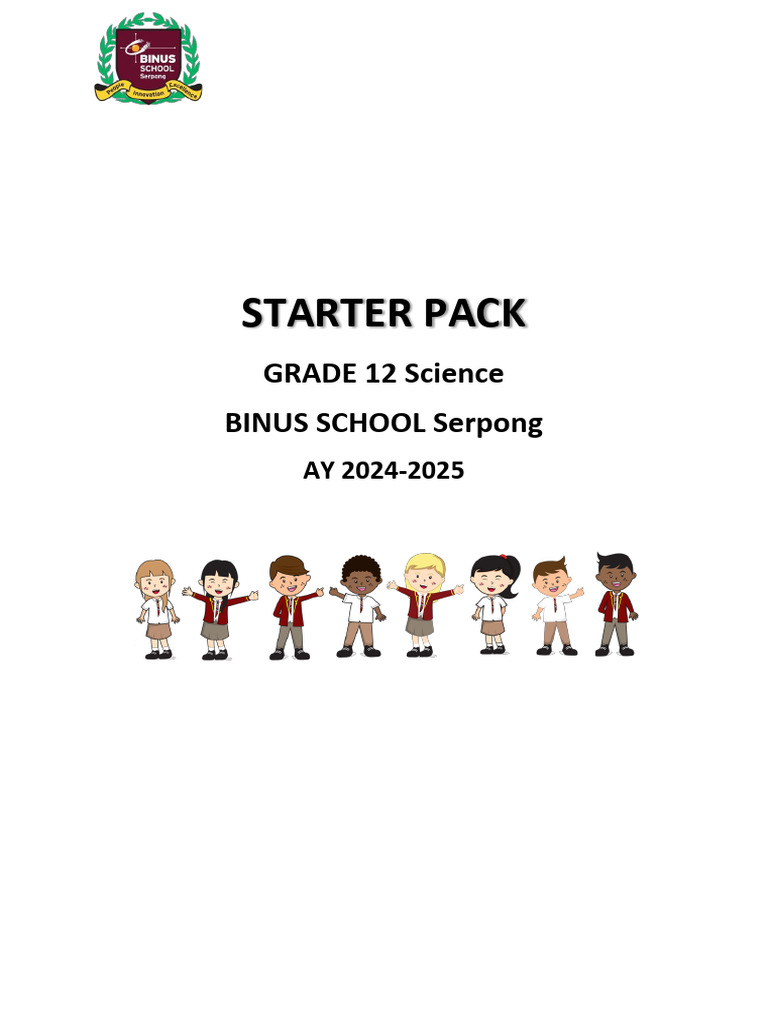 Gr12EFGHJ - Science - Starter - Pack - AY17 - 2 | PDF | Trigonometric Functions | Trigonometry