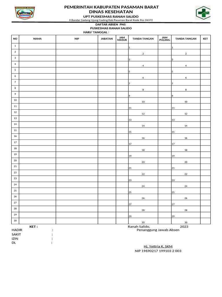 Absen Manual | PDF