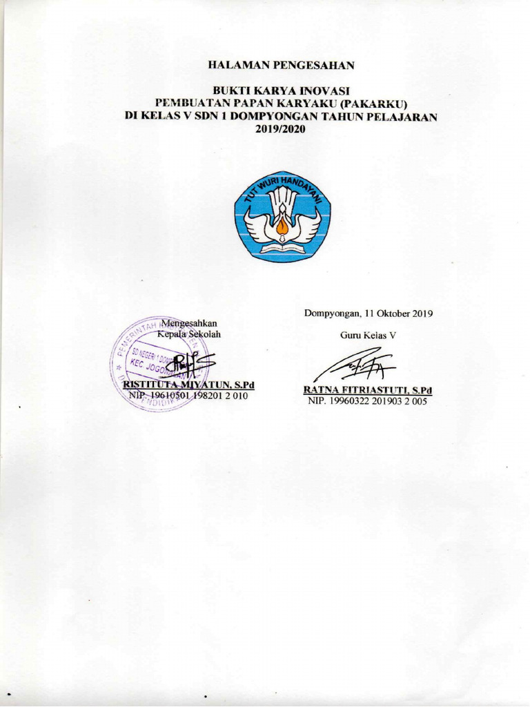 Karya Inovasi Papan Karyaku | PDF