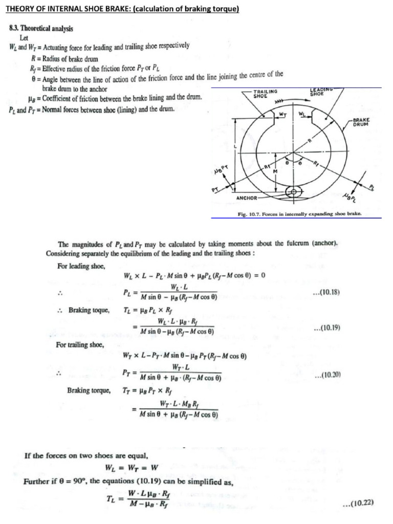 MODULE 3 Brakes Theory | PDF