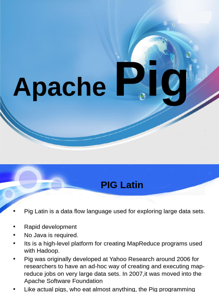 Pig_2 | PDF | Map Reduce | Computer Programming