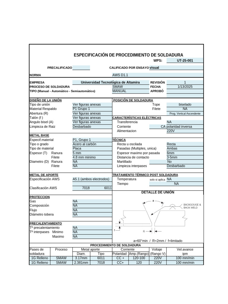 WPS Atec | PDF | Soldadura | Construcción
