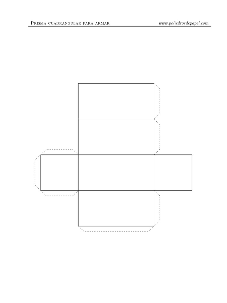 Prisma Cuadrangular | PDF