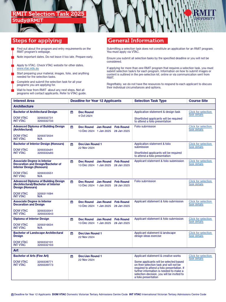 2025-selection-tasks | PDF | Educational Stages