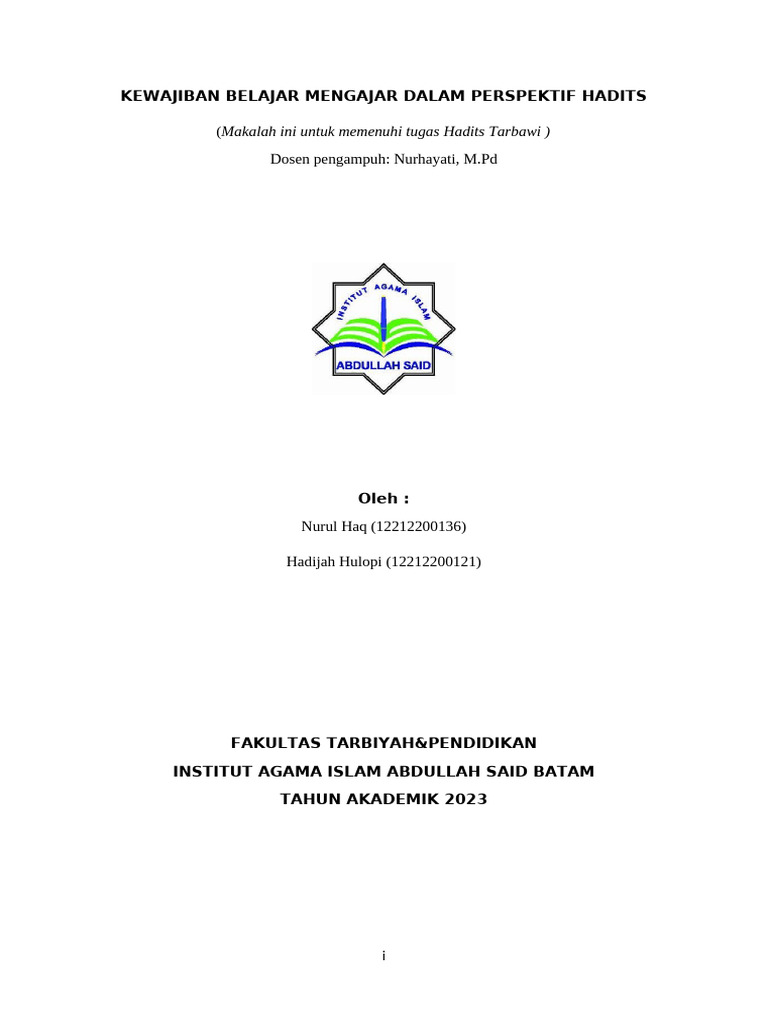 MAKALAH_TAFSIR_TARBAWI_KAKO[1] | PDF