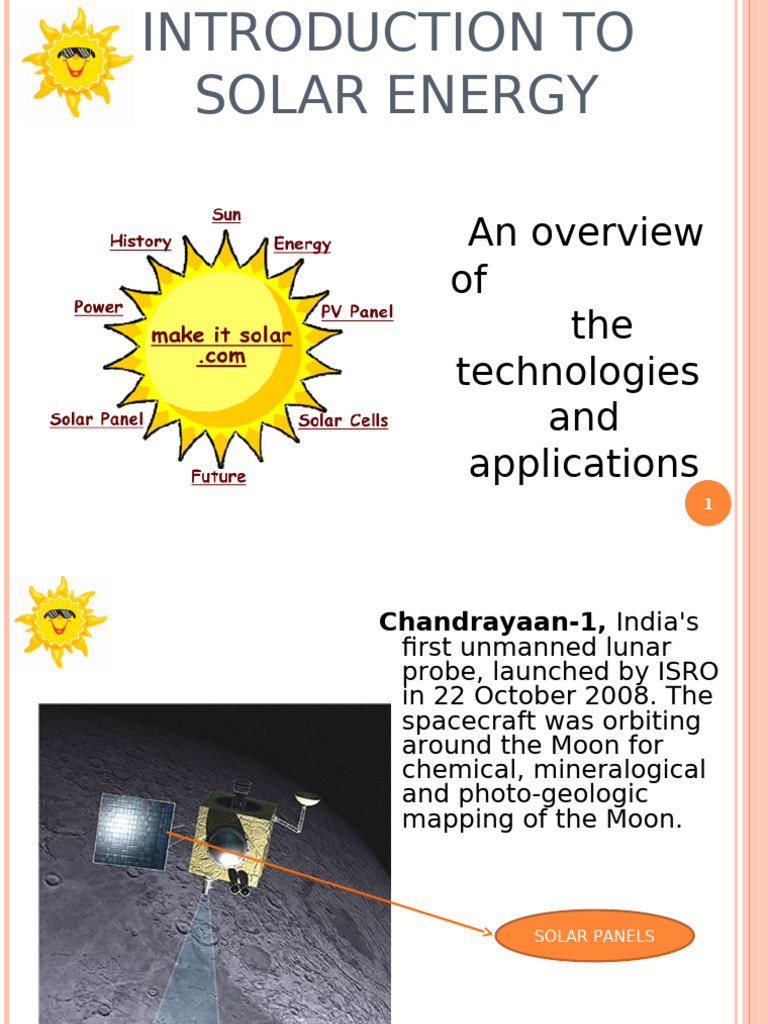 Overview of Solar Energy Technologies | PDF | Solar Energy | Moon