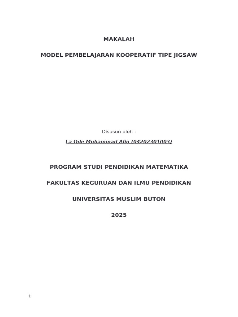 MAKALAH MPTJ-WPS Office | PDF