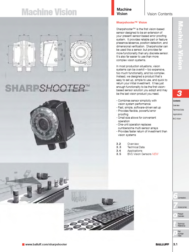 03_MachineVision_2008 | PDF | Sensor | Bipolar Junction Transistor