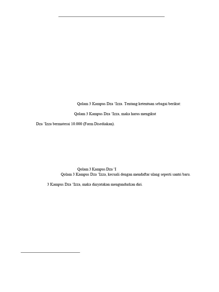 Surat Pernyataan Go3 Baru | PDF