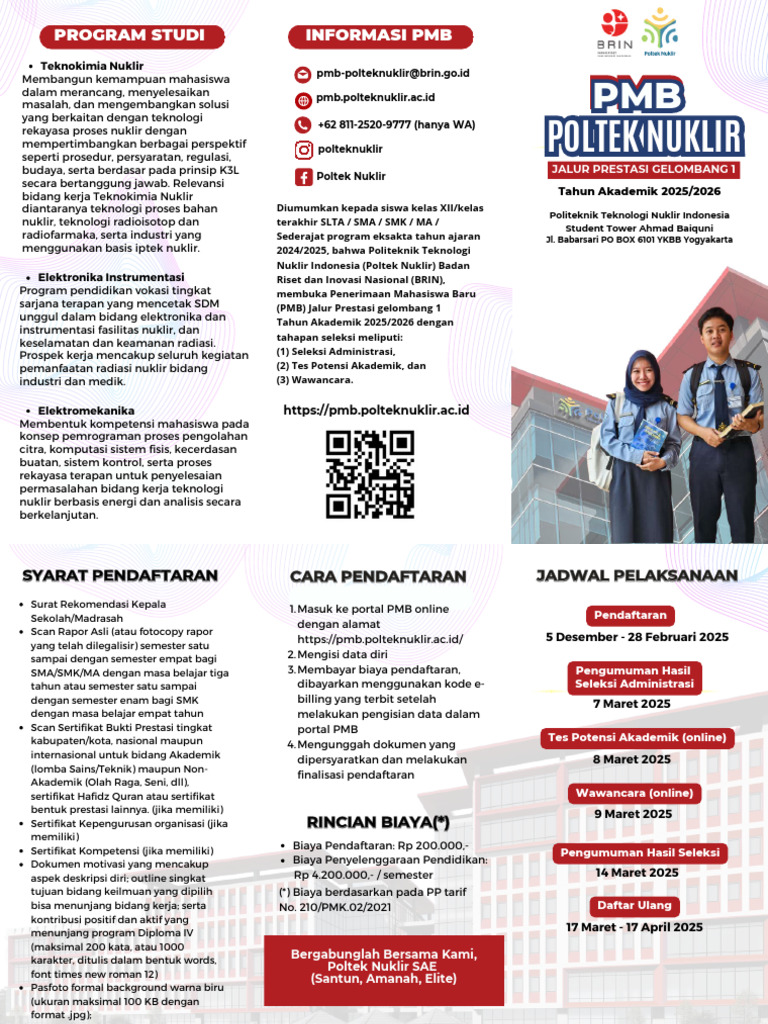 Brosur Jalur Prestasi Gel 1 | PDF