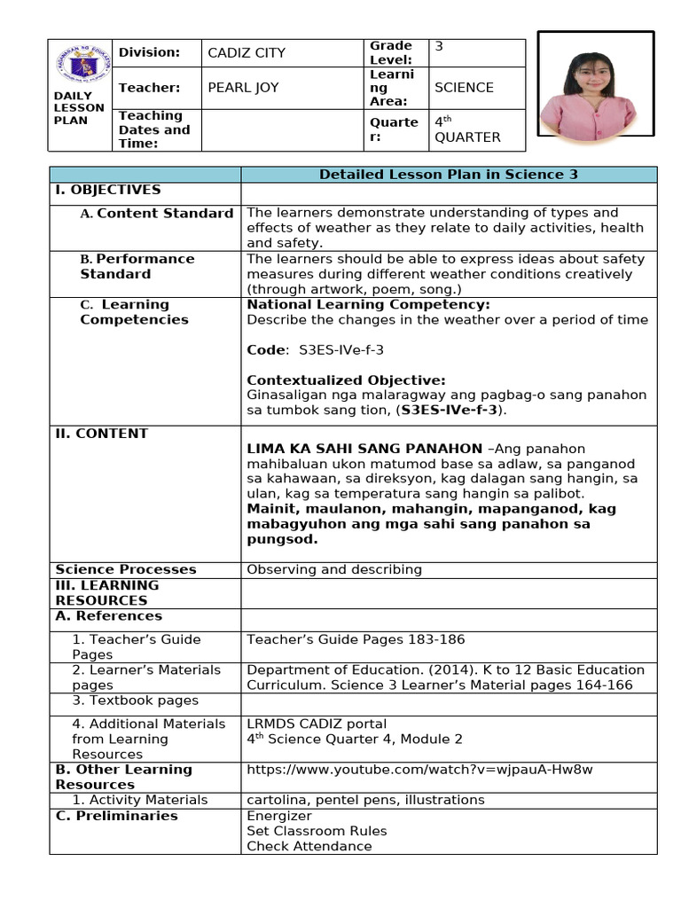 Science LP 5es | PDF