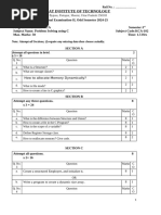 C Programming Paper, BCA, 2nd Semester, TU | PDF