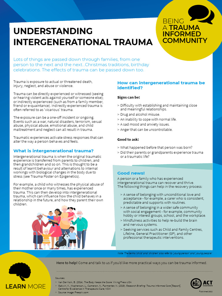 Understanding-intergenerational-trauma | PDF | Psychological Trauma ...