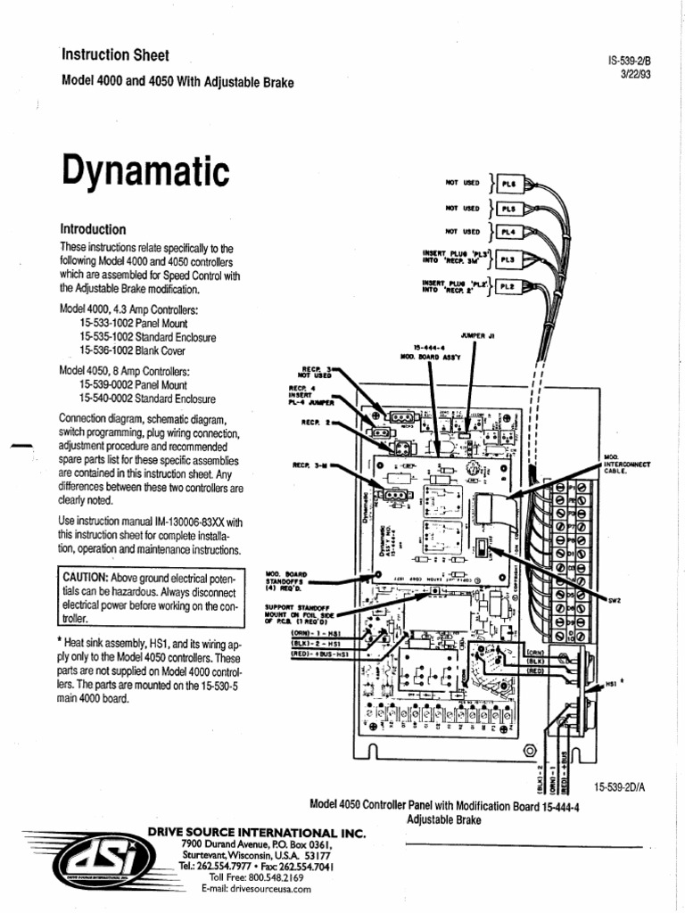 Model4000 4050 Adustable Brake | PDF