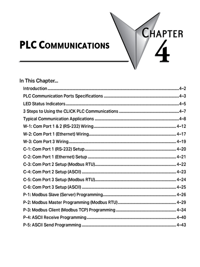 click | PDF | Programmable Logic Controller | Port (Computer Networking)