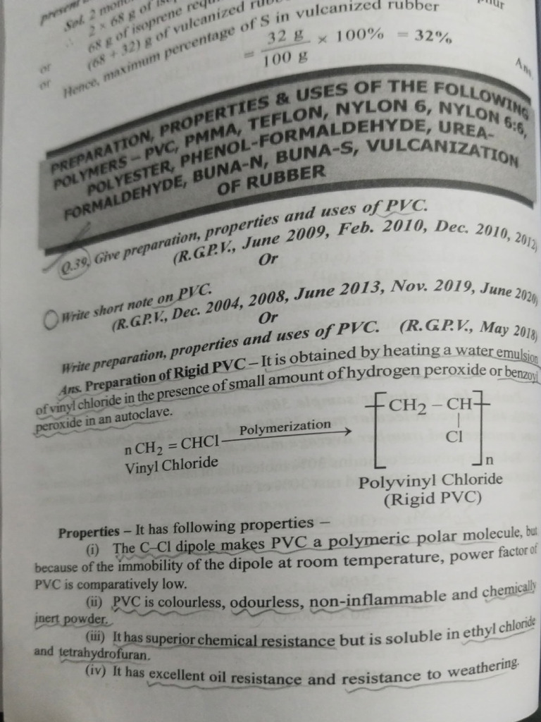 polymer module | PDF | Natural Rubber | Poly(Methyl Methacrylate)