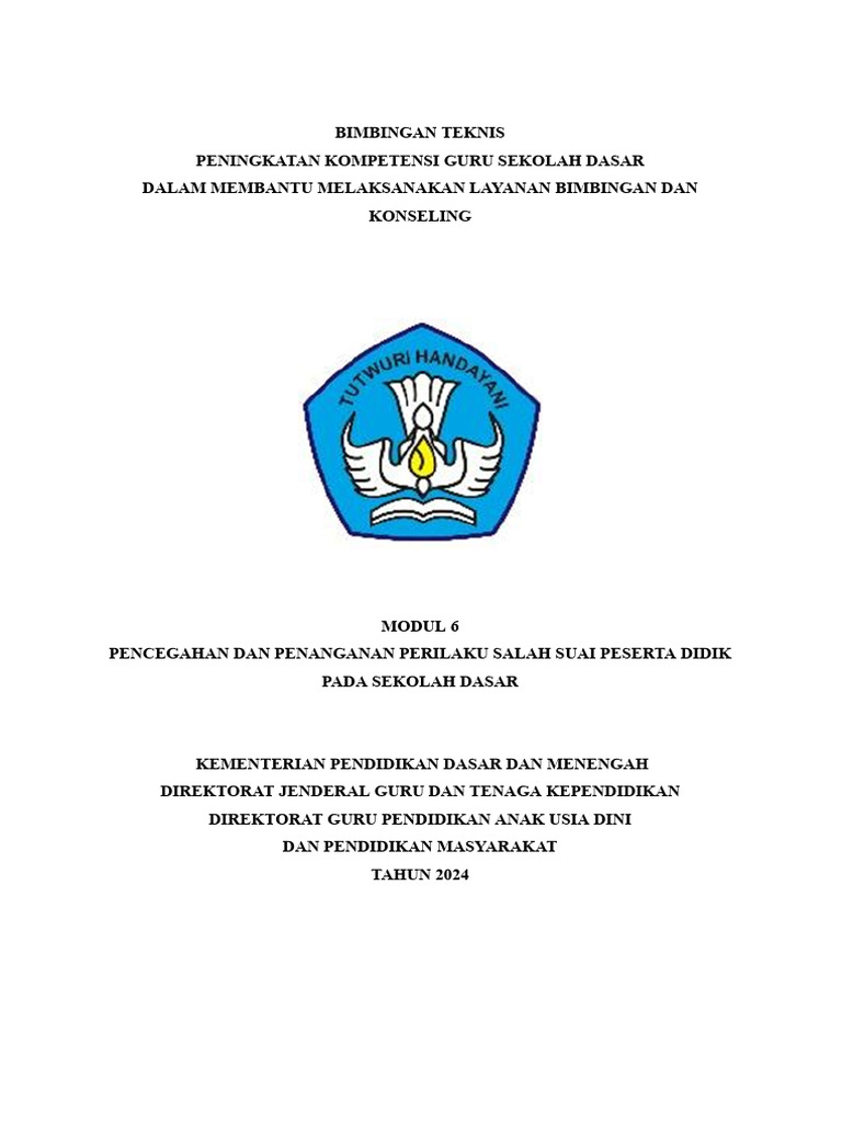 7. Pencegahan Dan Penanganan Perilaku Salah Suai | PDF