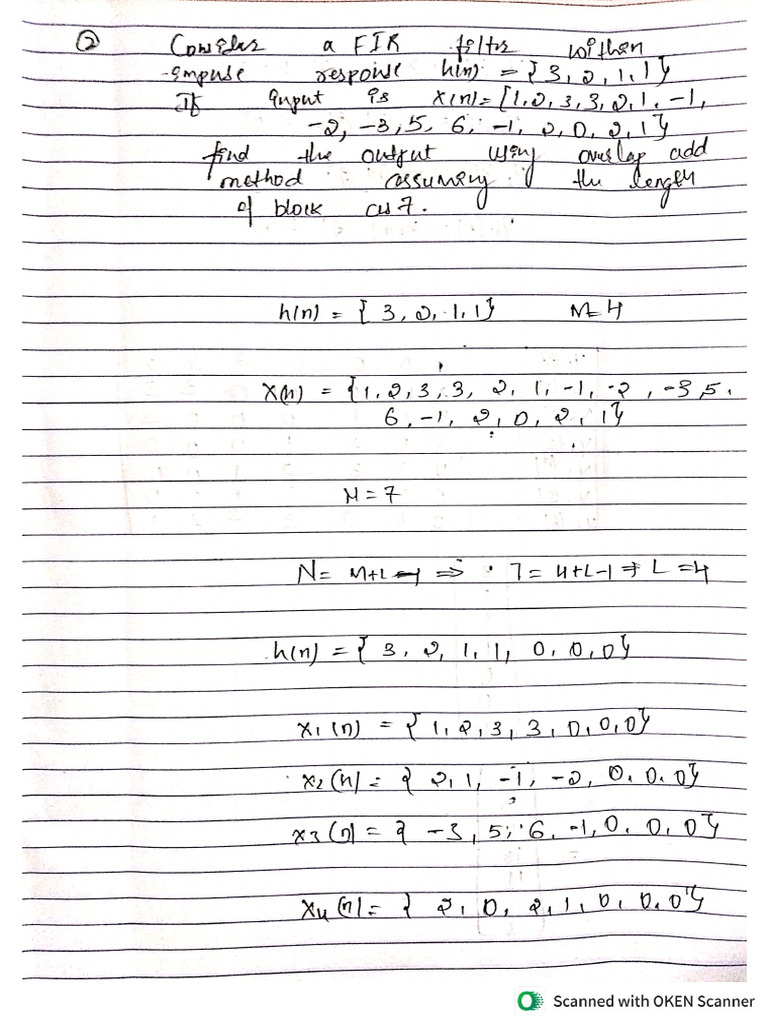 DSP Assignment 2 | PDF