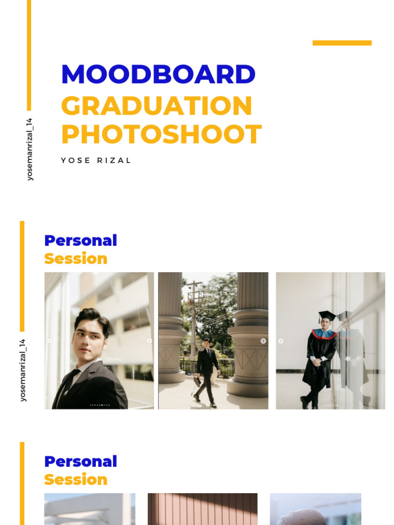 Graduation Photoshoot Moodboard_Yose Rizal | PDF