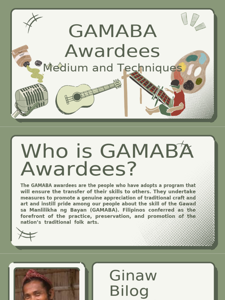 Kate Cabrera PPT of Indigenous Creative Arts1 | PDF