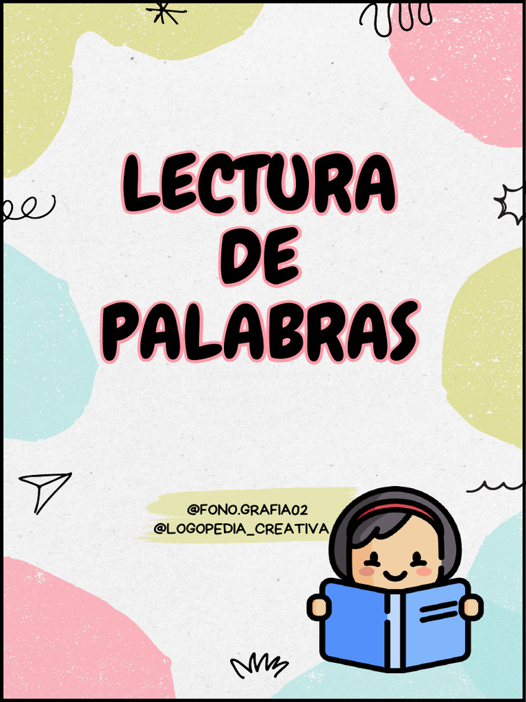 Lectura de palabras cuadernillo-1 | PDF