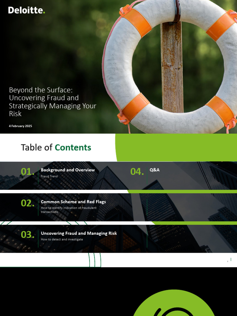 3. Materi Deloitte | PDF | Corruption | Fraud
