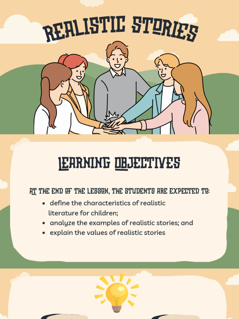 REALISTIC STORIES.pdf | PDF | Reading Comprehension | Narrative