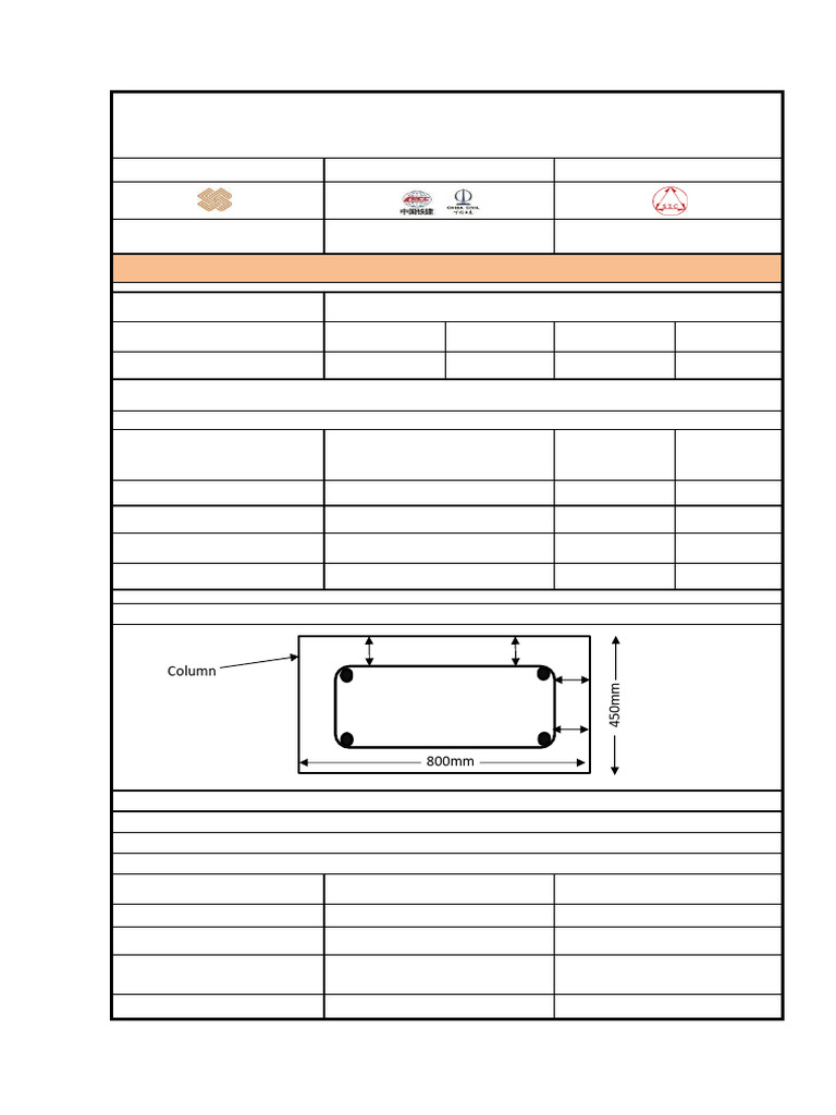 Column Setting Checklist for Housing Project | PDF