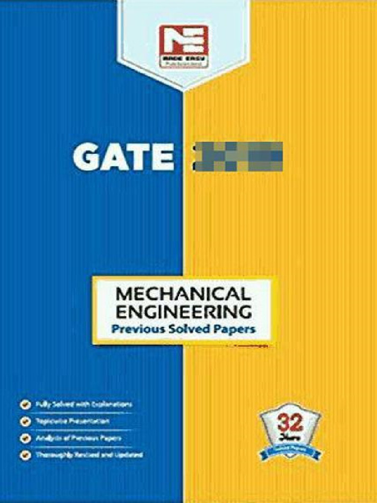 GATE - PYQ's Topic Wise of All Subjects by Made Easy | PDF