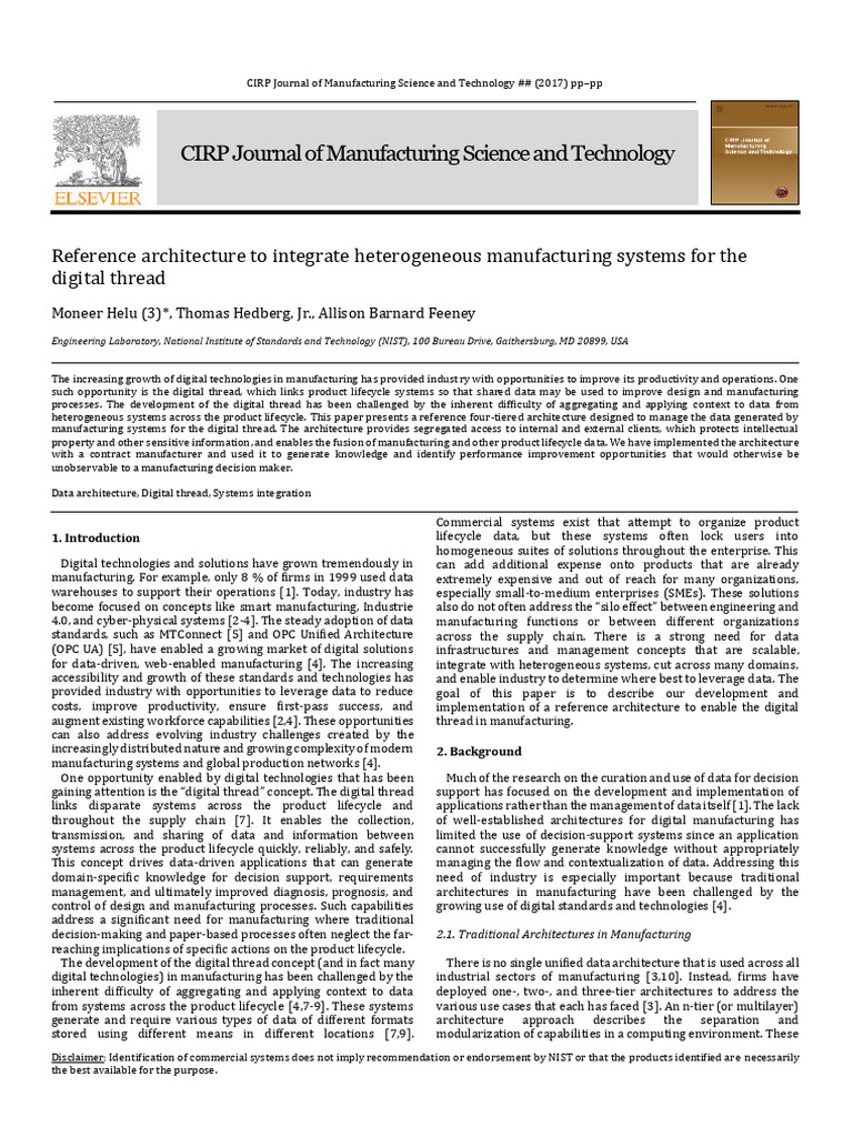 Cmag Tech Paper-Mhelu Nist-Final PDF | PDF | Databases | Computing