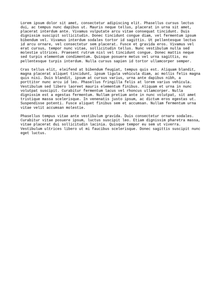 Lorem Ipsum Example 008 | PDF