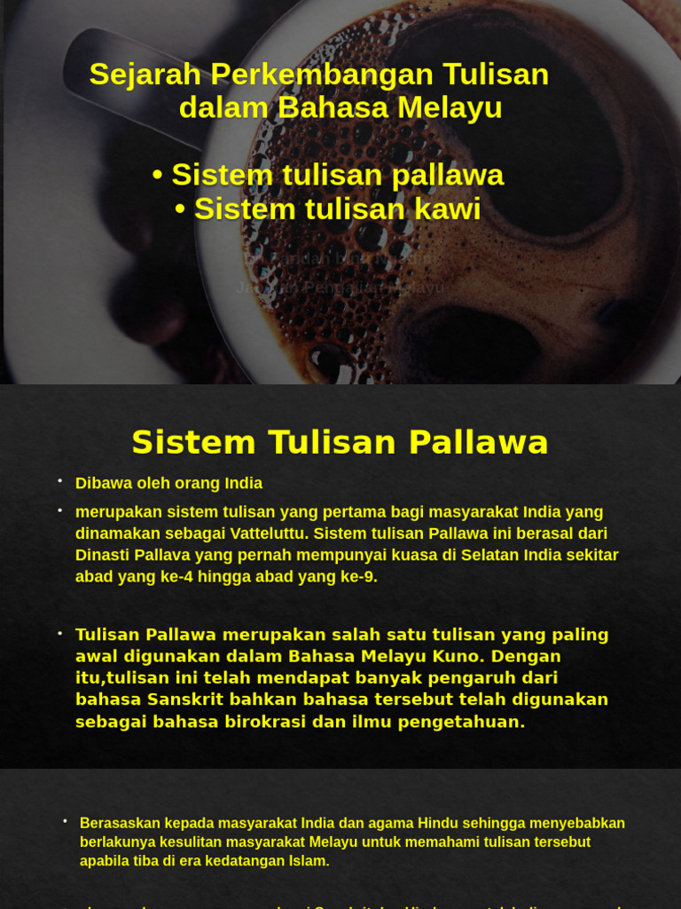 Sejarah Tulisan Pallawa dan Kawi | PDF