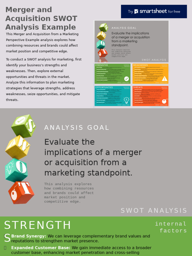 Ic Merger and Acquisition Swot Analysis Example 12083 Powerpoint (1 ...