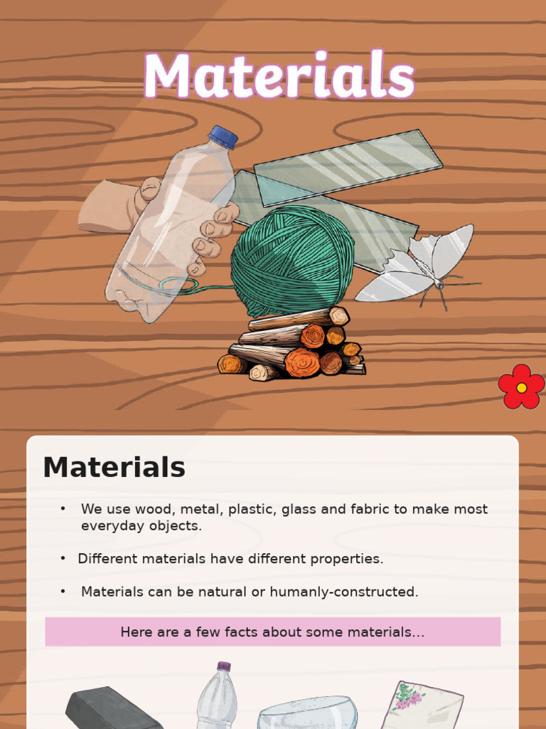 Types and Uses of Everyday Materials | PDF