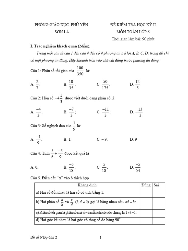 DeKT-Toan-L6-HK2-SL6 | PDF