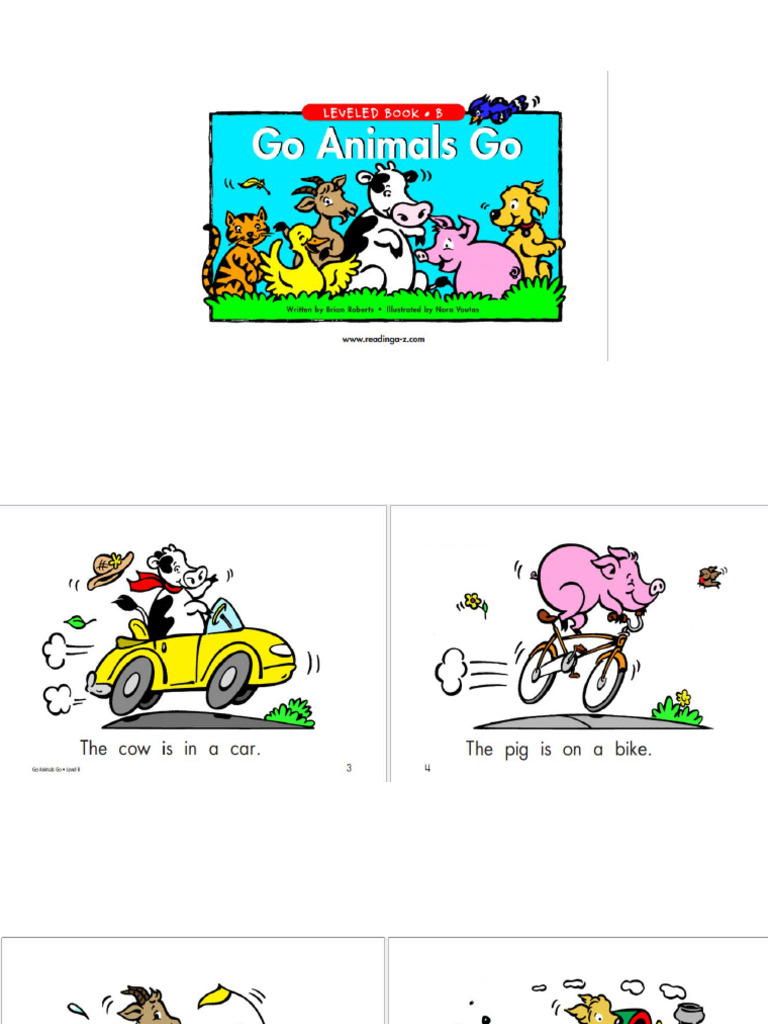 B.go Animals Go | PDF