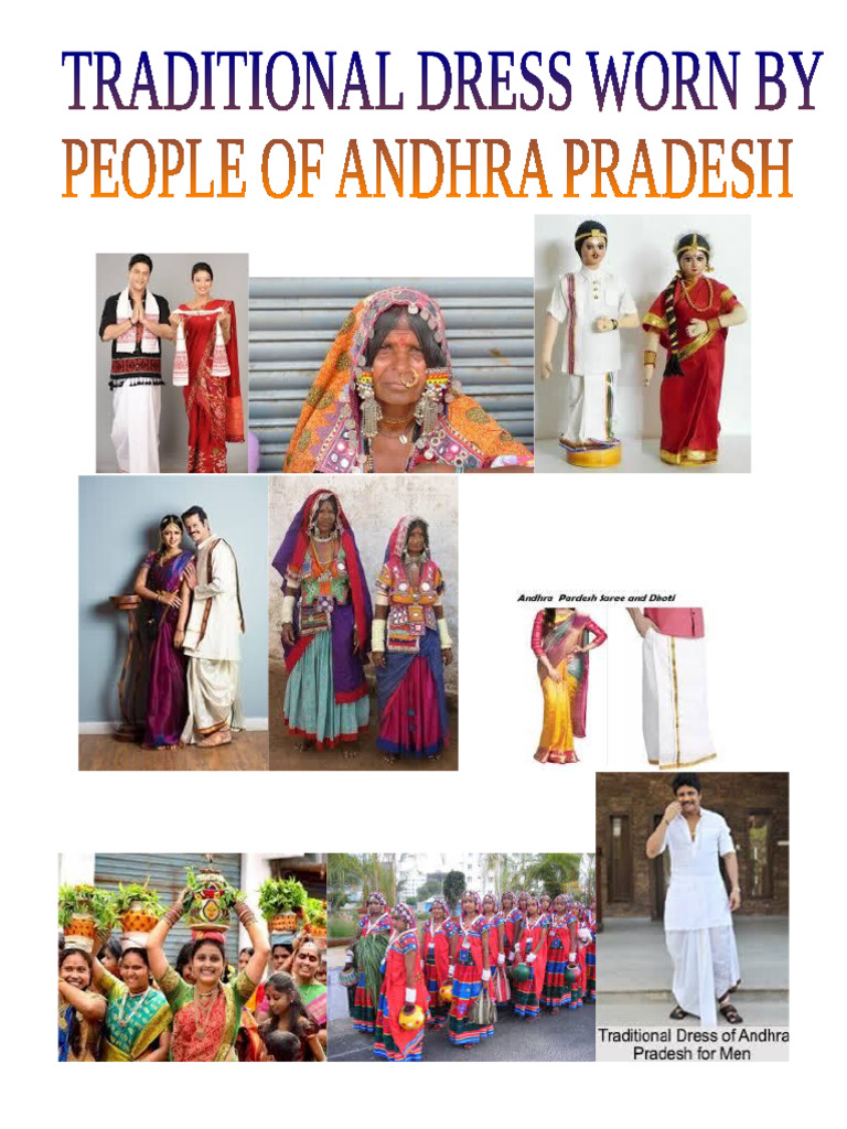 Traditional Dress of Andhra Pradesh | PDF