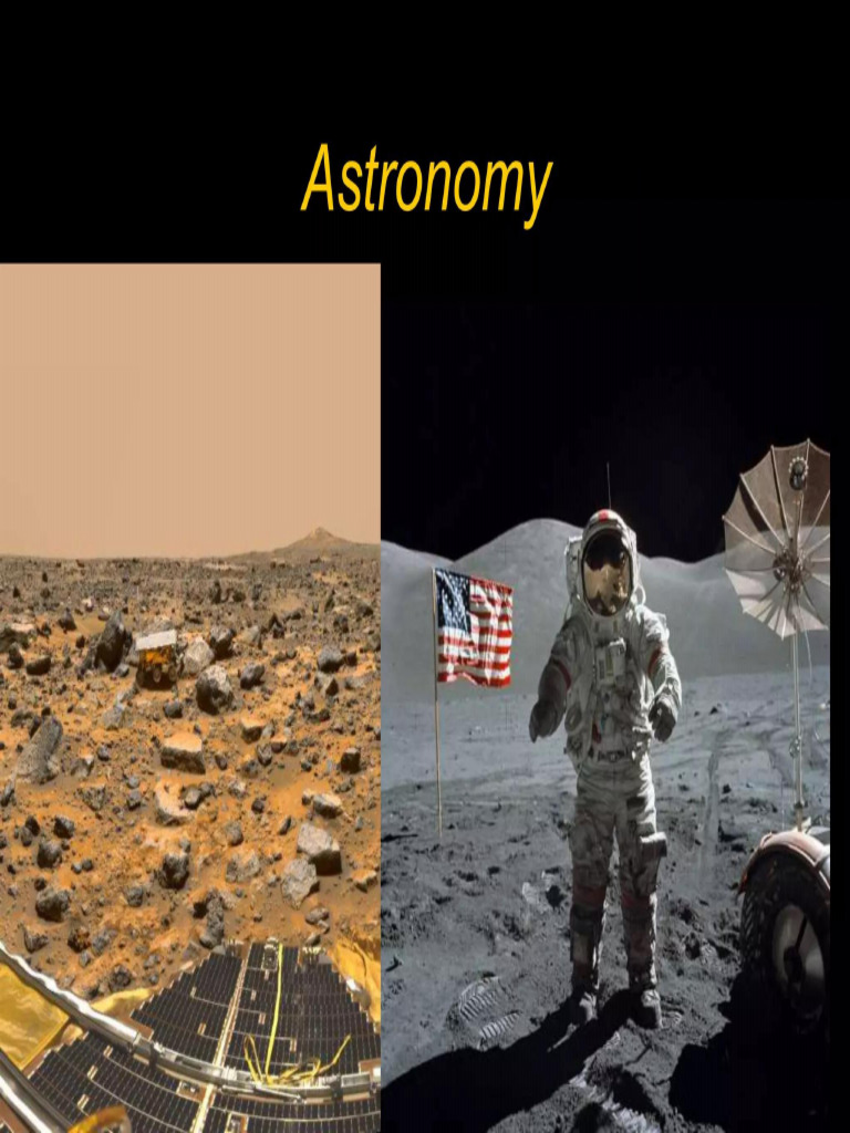 Lesson 1-Introduction To Astronomy | PDF