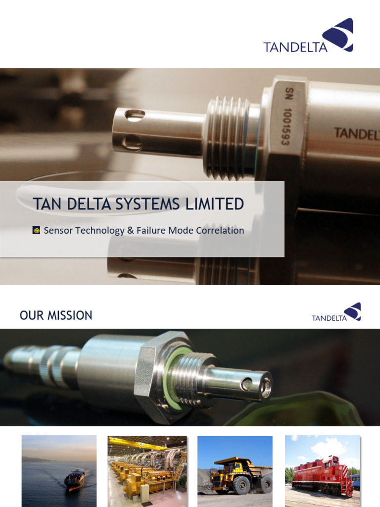 Tandelta_Oil_monitoring_Sensor_1737529219 | PDF | Reliability ...